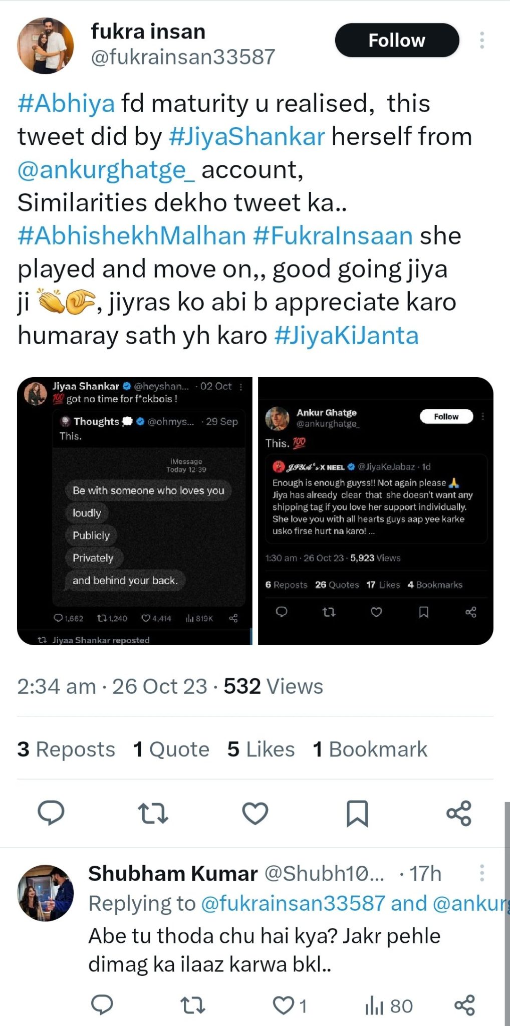 Abhiya Fans: Battling False Narratives and Unjust Accusations - The ...